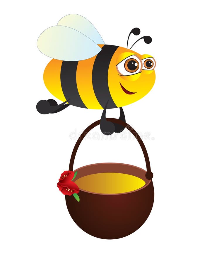 Bee Helpful stock illustration. Illustration of walking - 7880504