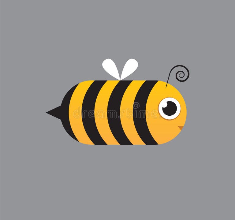 Funny Cartoon Vector Fat Bee Stock Illustrations – 153 Funny Cartoon ...