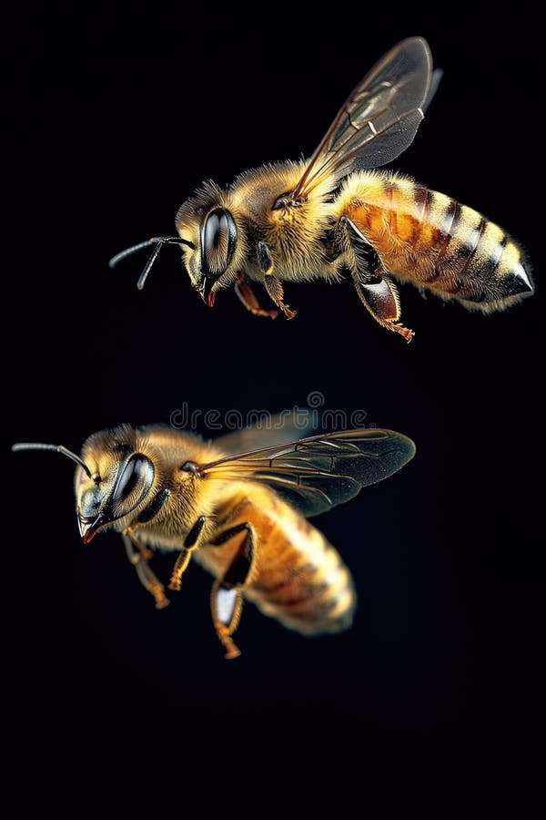 Bee Action - Panning Effect Stock Image - Image of black, panning ...