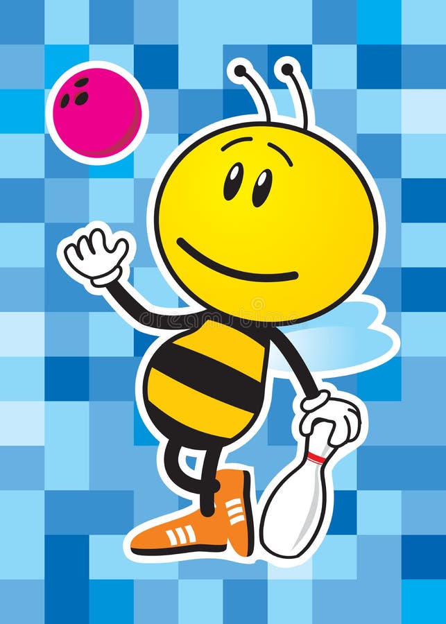 Bowling Bee Stock Illustrations – 15 Bowling Bee Stock Illustrations ...