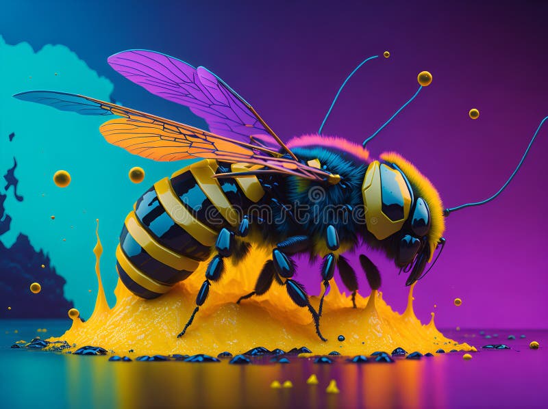 Running Bee Stock Illustrations – 150 Running Bee Stock Illustrations ...