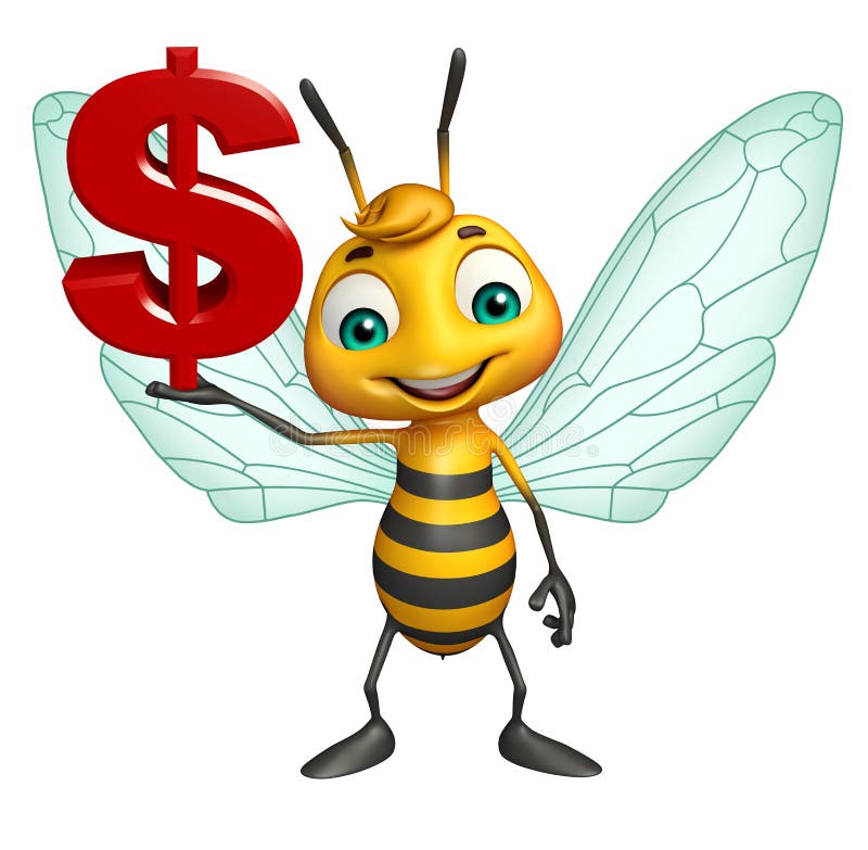 Cartoon Bee Money Stock Illustrations – 252 Cartoon Bee Money Stock ...