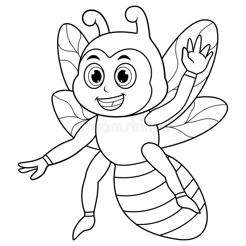 Bee Cartoon Stock Illustrations – 64,398 Bee Cartoon Stock ...