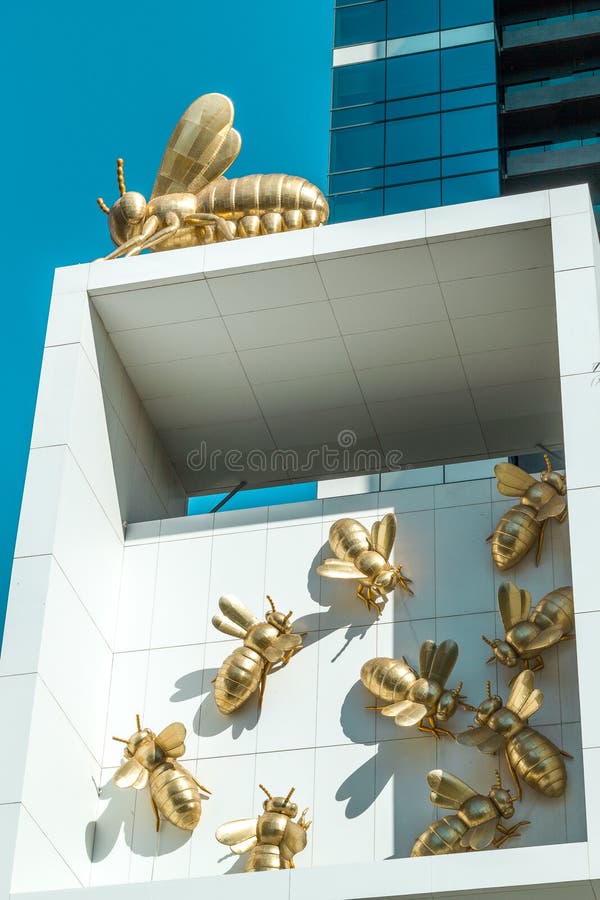 Bee Colony stock image. Image of details, queen, melbourne - 43266399