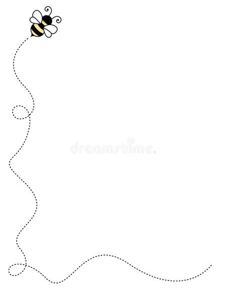 Bee Border Stock Illustrations – 3,486 Bee Border Stock Illustrations ...