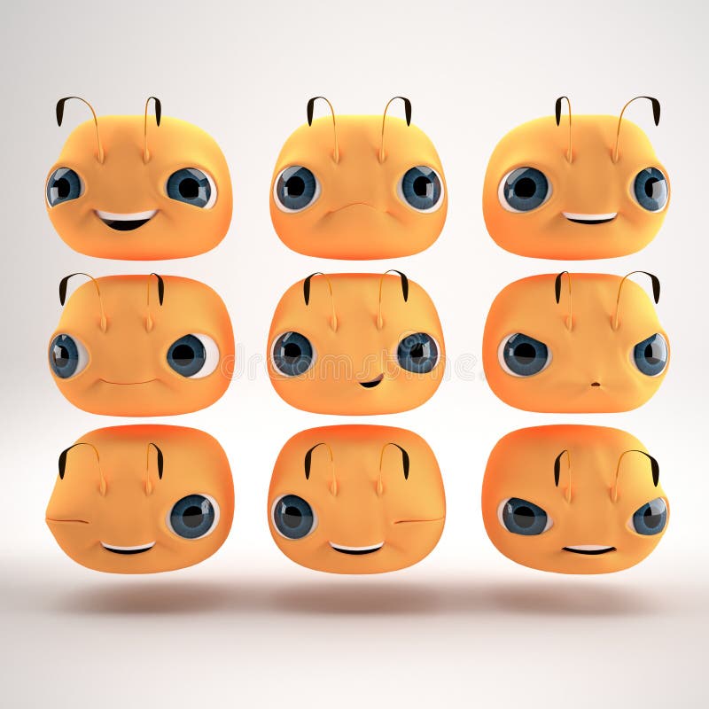 Set Emotions Bee Stock Illustrations – 77 Set Emotions Bee Stock ...