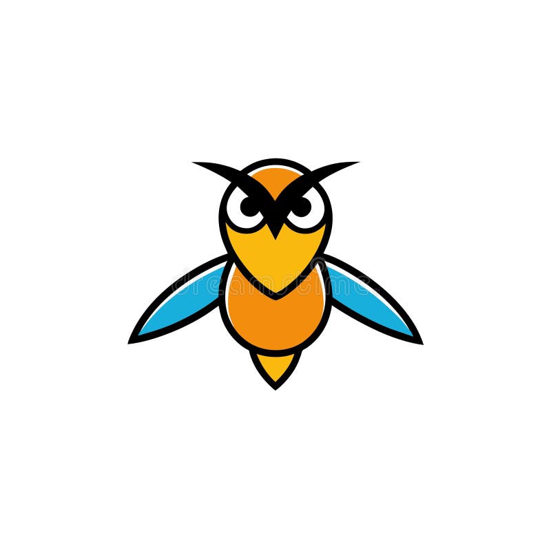 Bee-Eater Bird Angry Icon Vector Illustration Stock Vector ...