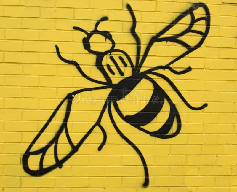 214 Bee Graffiti Stock Photos - Free & Royalty-Free Stock Photos from ...