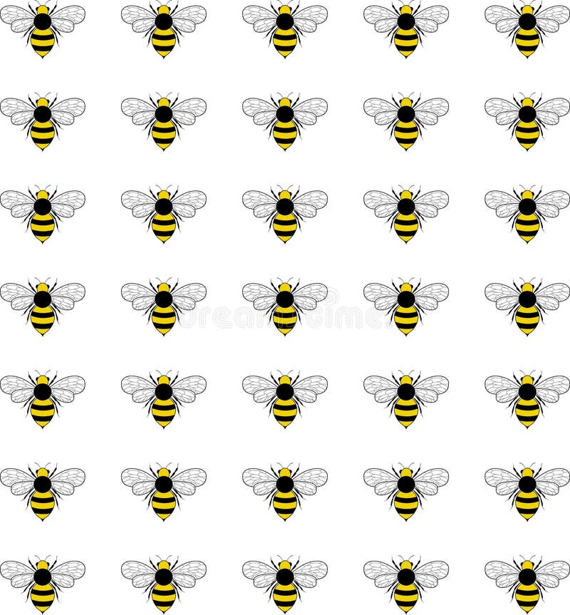 Bee Flying Path. a Bee Flying in a Dotted Line. the Flight Path of Bee ...