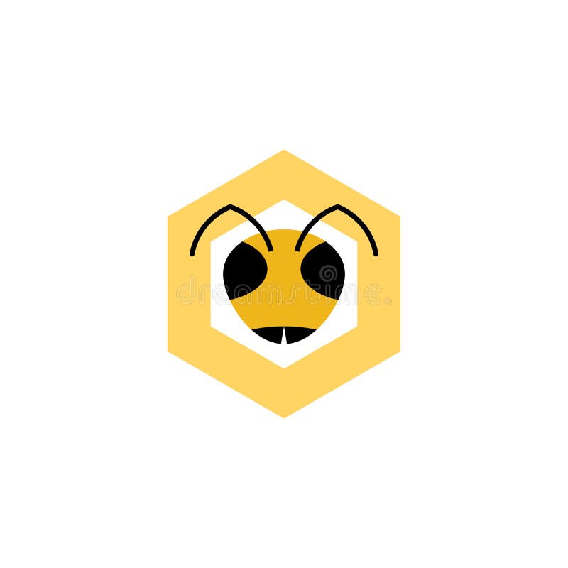 Bee Head Logo Stock Illustrations – 307 Bee Head Logo Stock ...