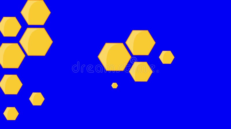 Bee Hive and Flying Bees Movie Transition on a Blue Screen Stock Video ...