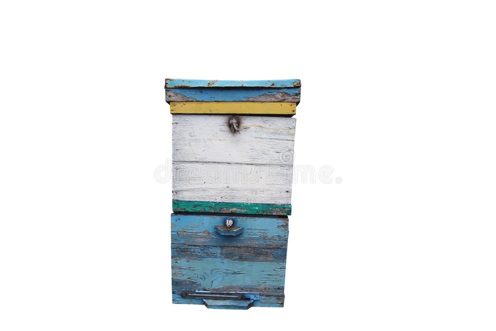 Bee hive is isolated. stock photo. Image of honey, isolated - 89020678