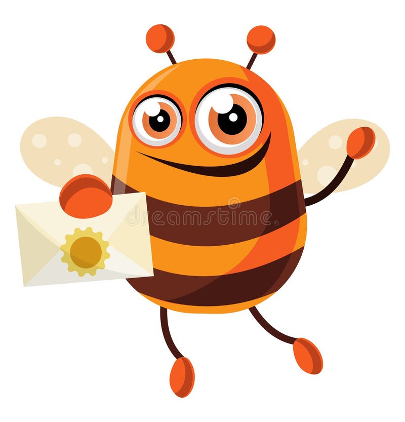 Bee Holding Sign Stock Illustrations – 150 Bee Holding Sign Stock ...