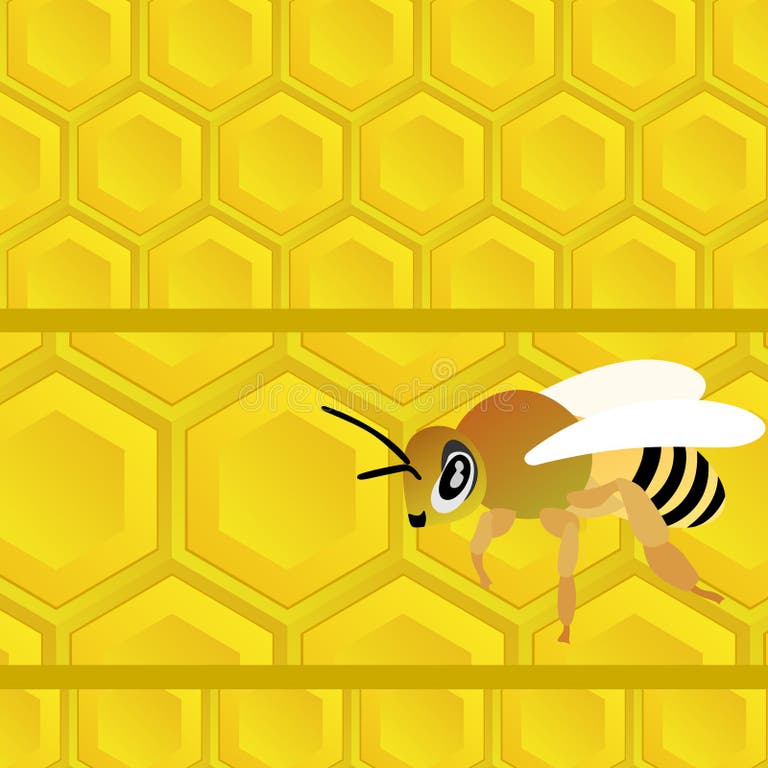 Honey Bee Zoom Stock Illustrations – 193 Honey Bee Zoom Stock ...