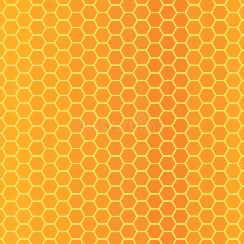 Bee honeycomb texture stock vector. Illustration of trendy - 123527479