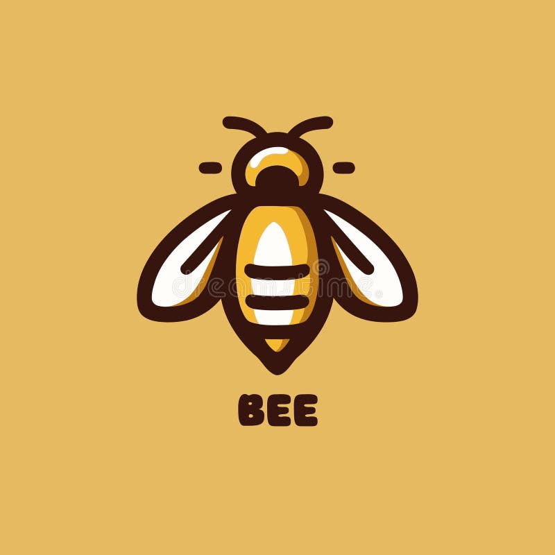 Bee Logo Template Vector Icon Element Design. Honey Bee Logo ...