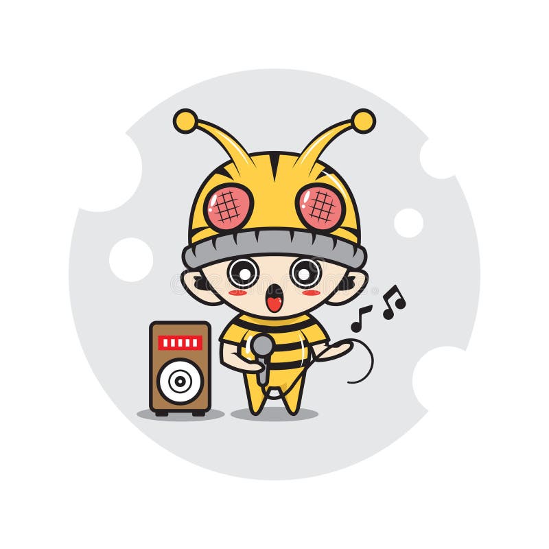 Bee Singing Stock Illustrations – 64 Bee Singing Stock Illustrations ...