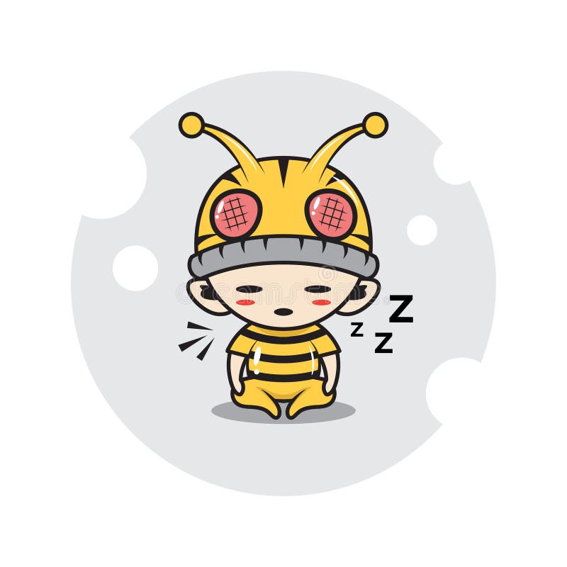 Sleepy Bee Stock Illustrations – 41 Sleepy Bee Stock Illustrations ...