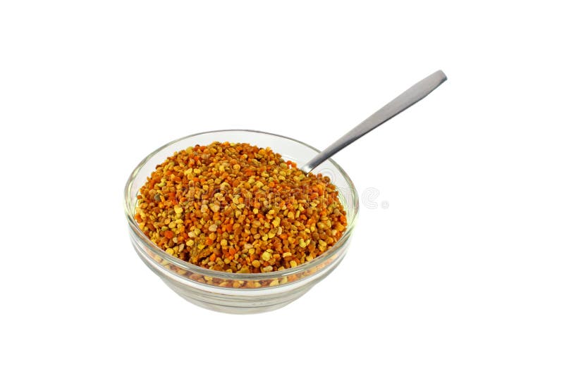Bee pollen stock photo. Image of white, brown, pollination - 15832162