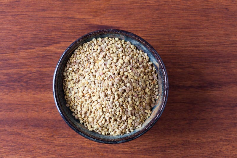 Bee Pollen in Bowl Top View Stock Photo - Image of food, beehive: 69327488