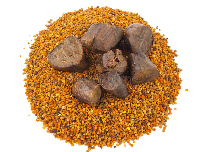 Bee pollen and propolis stock photo. Image of fresh, comb - 81523926