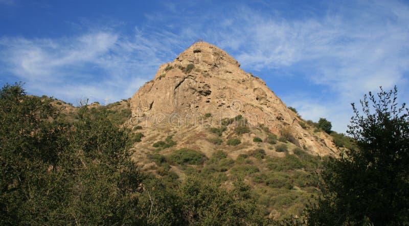 Bee Rock stock image. Image of gray, mountain, geology - 22161011