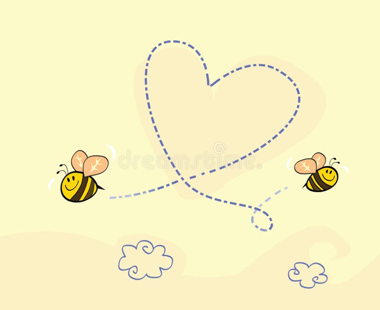 Bees Heart Stock Illustrations – 1,250 Bees Heart Stock Illustrations ...