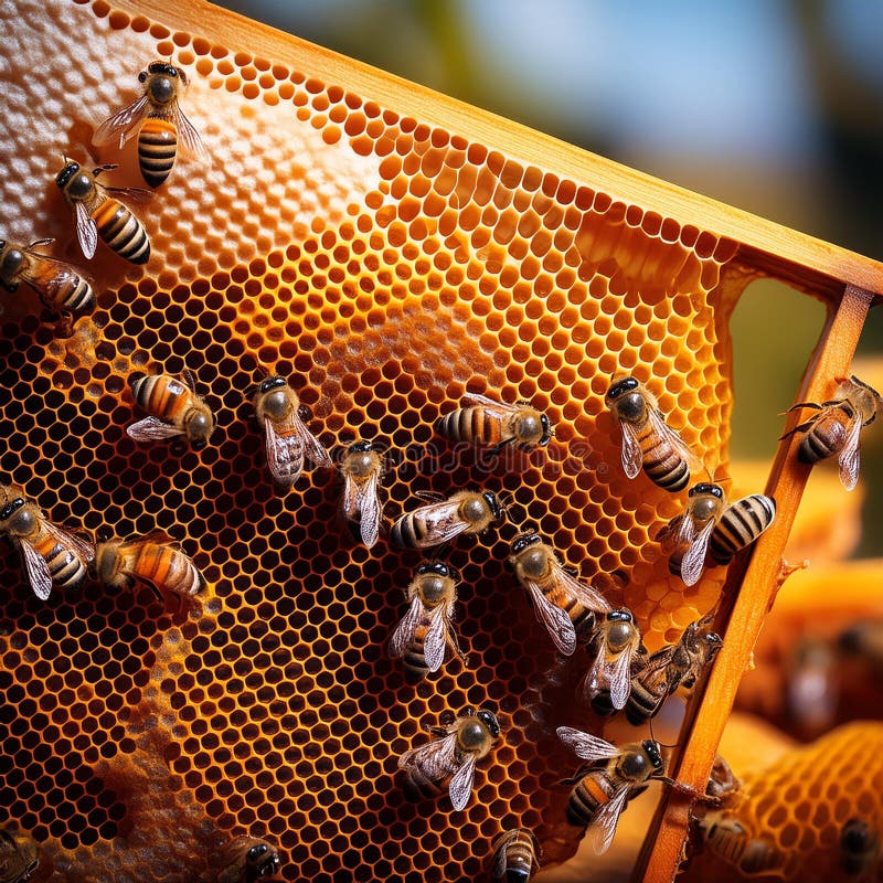 Bee Scient. Class. Hymenoptera Insect Animal, AI Generated Stock ...