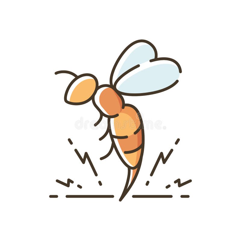 Bee venom RGB color icon stock vector. Illustration of linear - 193964955 Bee venom RGB color icon stock vector. Illustration of linear - 193964955