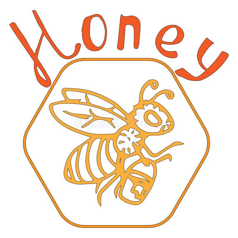 Bee, Wasp Icon. Hand Drawn Logo Bee, Wasp Stock Illustration ... Bee, Wasp Icon. Hand Drawn Logo Bee, Wasp Stock Illustration ...