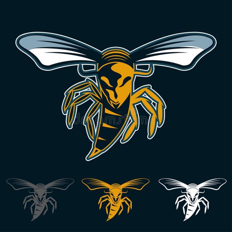 Aggressive Wasp Stock Illustrations – 183 Aggressive Wasp Stock ...