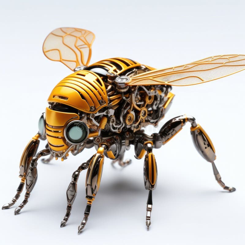 Chrome Robot Bee Stock Illustrations – 42 Chrome Robot Bee Stock ...