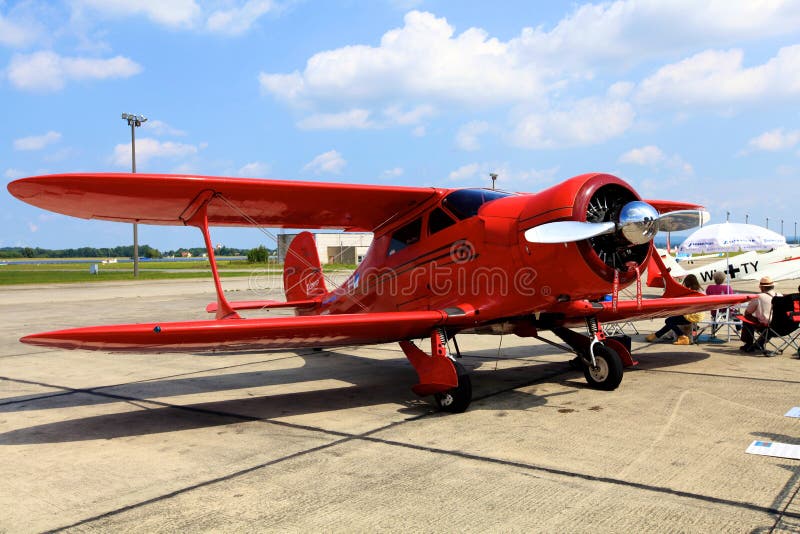 Beech Staggerwing editorial image. Image of choice, famous - 128741670