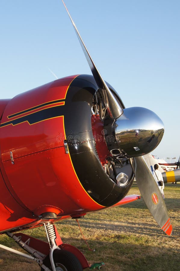 Beechcraft Staggerwing editorial stock photo. Image of beechcraft ...
