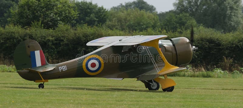 The Beechcraft Model 17 Staggerwing Editorial Stock Photo - Image of ...