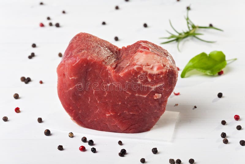 Beef stock image. Image of muscle, shape, sirloin, spice - 25080917