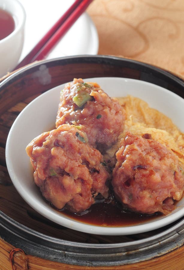Dim Sum Beef Ball stock photo. Image of closeup, cook - 19287498