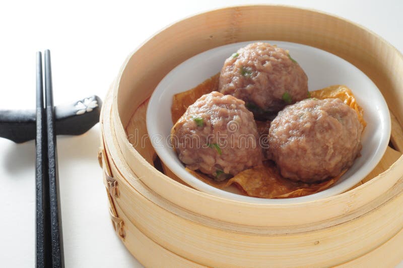 Beef ball stock image. Image of steamer, food, chopstick - 32289935