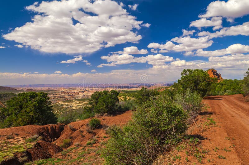 Beef Basin off road stock image. Image of sand, sunny - 32754783