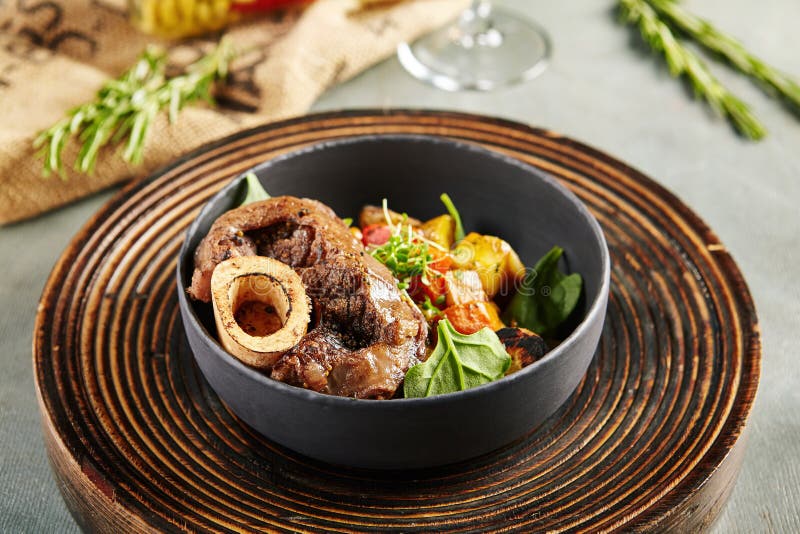 Beef on the Bone Stew stock photo. Image of bowl, cooking - 104300416