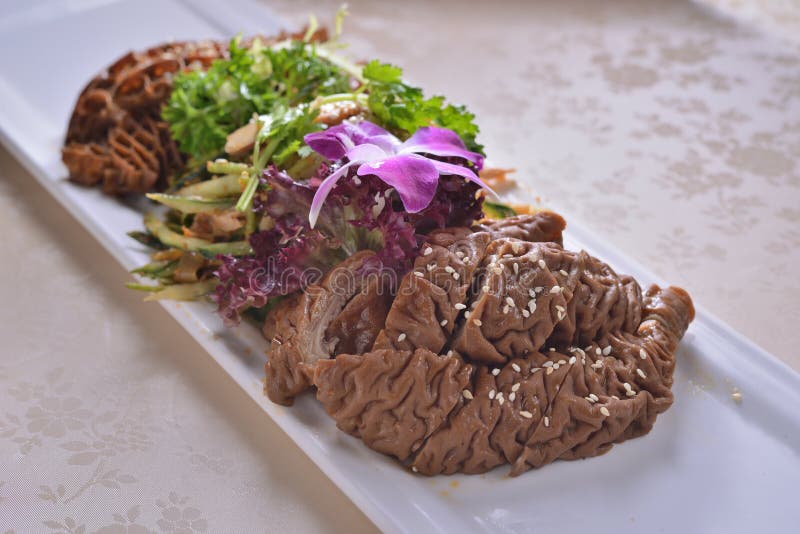 Beef Brisket Marinated Offal Stock Photo - Image of appetizer, braised ...