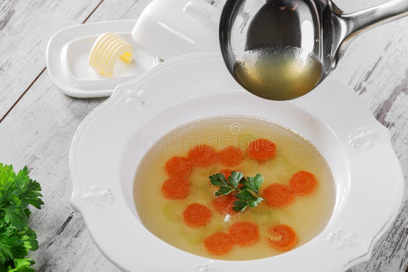 Beef broth stock image. Image of traditional, meat, beef - 40259717