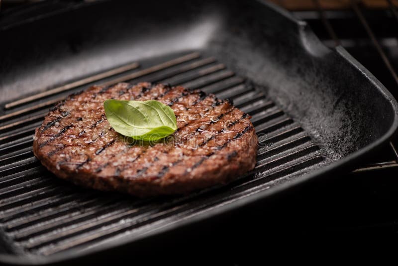 A Beef Burger Grill Cooking Stock Image - Image of cook, fire: 179963211