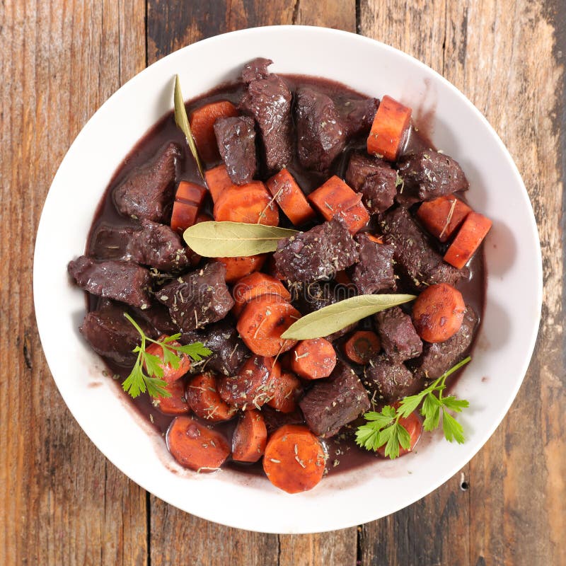 Beef with carrot stock image. Image of sauce, beef, food - 132063961