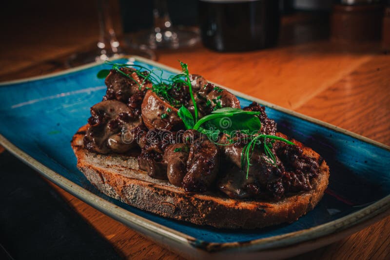 Beef Ciabatta stock image. Image of goulash, mustard - 193810005