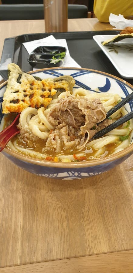 Beef Curry udon stock photo. Image of curry, lunch, cuisine - 222229344