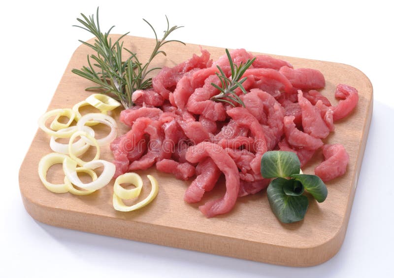Beef cut into strips stock photo. Image of protein, vegetables - 23807918