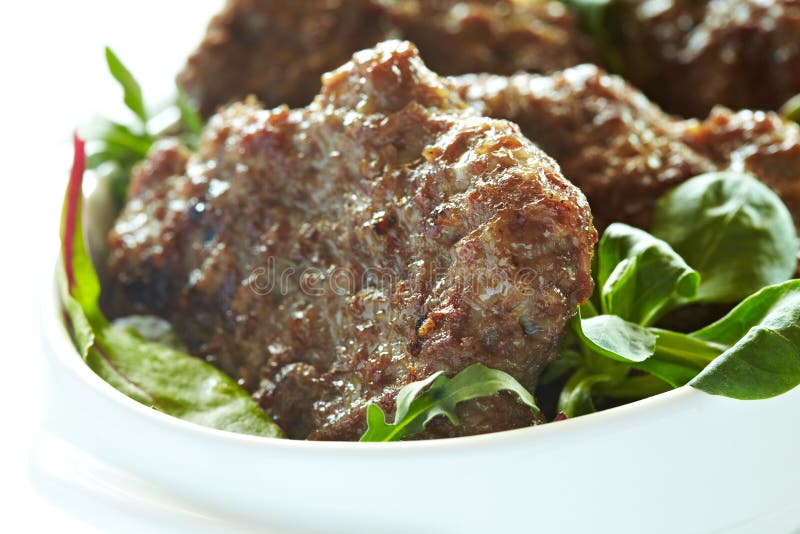 Beef cutlets stock image. Image of meatloaf, dinner, cooking - 24938283