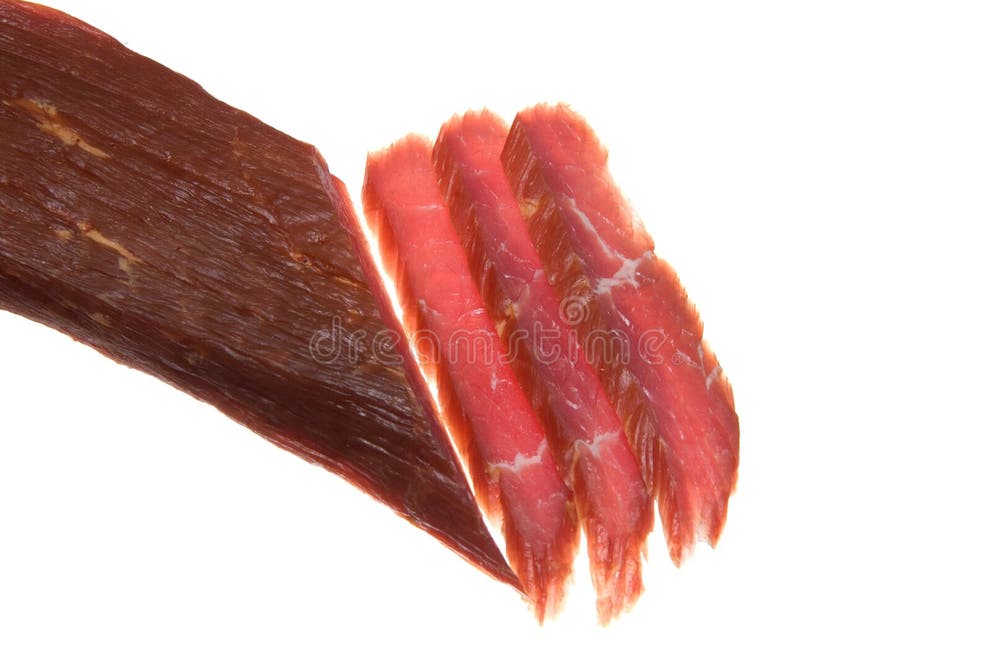 Beef dried stock photo. Image of breakfast, white, beef - 14504298