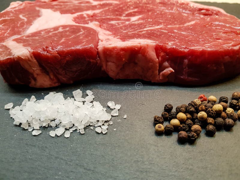 Beef entrecote Steak stock image. Image of mignon, kitchen - 171247161